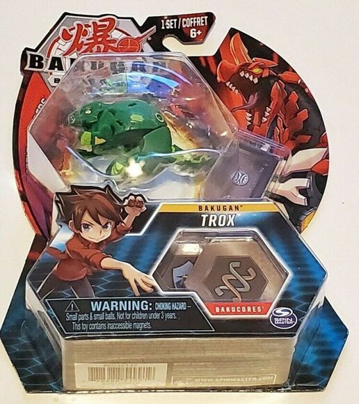 Toys | Bakugan Trox 2inch Tall Collectible Action Figure And Trading ...